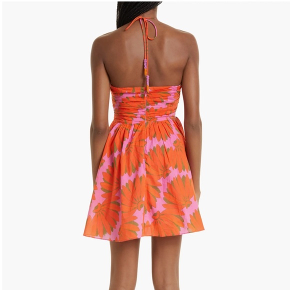 FARM Rio | Dresses | Nwt 75 Farm Rio Copacabana Ruched Cutout Halter ...